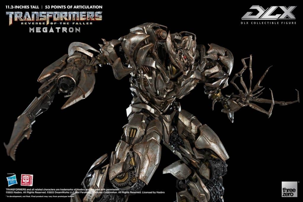 ThreeZero - Transformers : Revenge of the Fallen DLX Megatron | IACON STORE